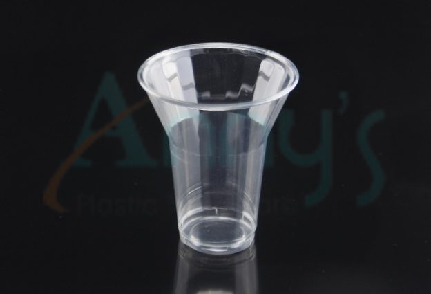 10oz fluted disposable PET plastic parfait cup, 350ml fluted PET ...
